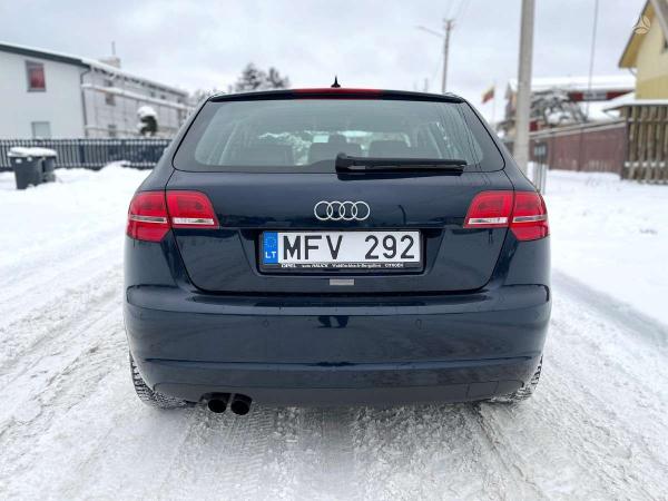 Blue Audi A3 2009 in Vilnius, with an engine capacity of 1.39 L and mileage of 198 thousand km for 4450 €, photo 5 on AUTOMOTO.COM.LV