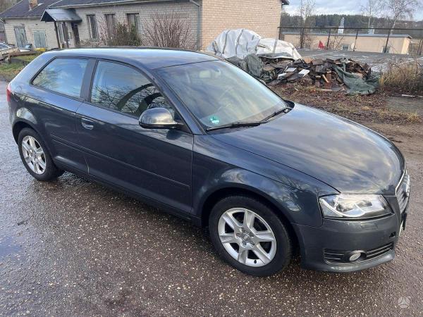 Blue Audi A3 2009 in Utena, with an engine capacity of 1.60 L and mileage of 190 thousand km for 3300 €, photo 11 on AUTOMOTO.COM.LV