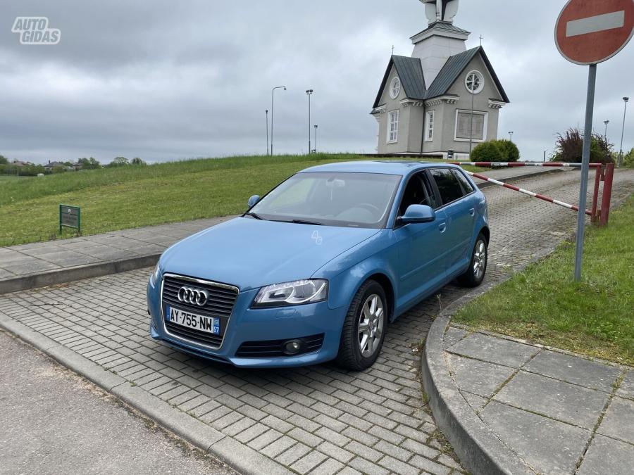 Zils Audi A3 2009 Telšiai, ar dzinēja tilpumu 2.00 L un nobraukumu 265 tūkst. km par 5650 €, foto 4 vietnē AUTOMOTO.COM.LV