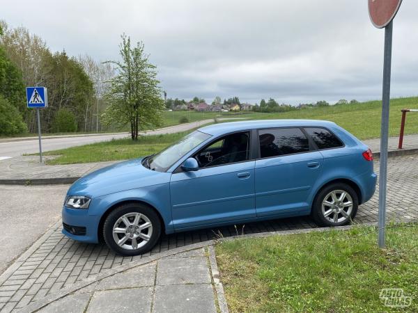 Zils Audi A3 2009 Telšiai, ar dzinēja tilpumu 2.00 L un nobraukumu 265 tūkst. km par 5650 €, foto 5 vietnē AUTOMOTO.COM.LV