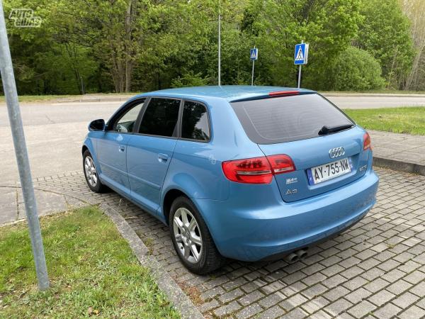 Zils Audi A3 2009 Telšiai, ar dzinēja tilpumu 2.00 L un nobraukumu 265 tūkst. km par 5650 €, foto 8 vietnē AUTOMOTO.COM.LV