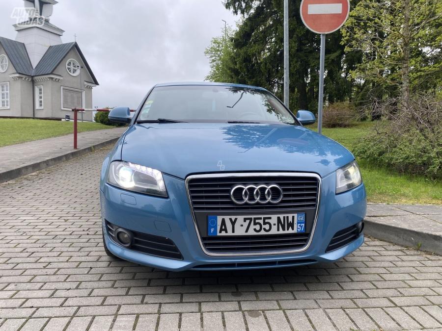 Zils Audi A3 2009 Telšiai, ar dzinēja tilpumu 2.00 L un nobraukumu 265 tūkst. km par 5650 €, foto 10 vietnē AUTOMOTO.COM.LV