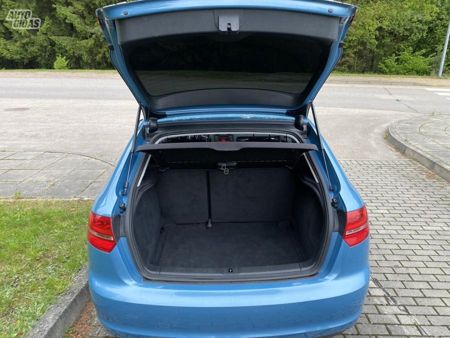 Zils Audi A3 2009 Telšiai, ar dzinēja tilpumu 2.00 L un nobraukumu 265 tūkst. km par 5650 €, foto 19 vietnē AUTOMOTO.COM.LV