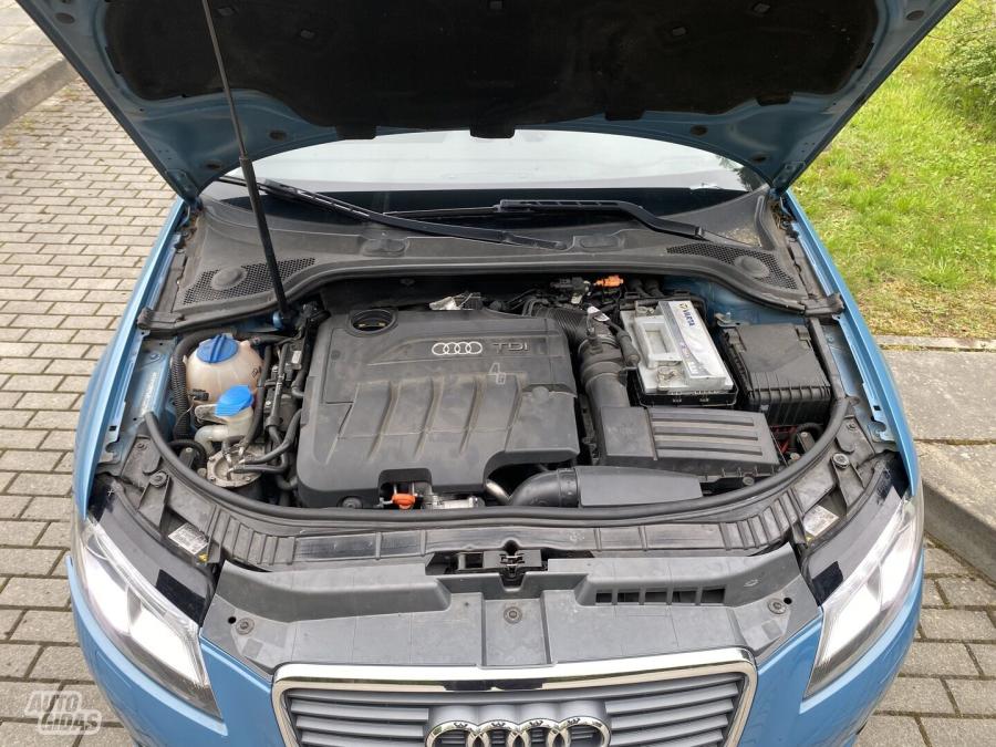 Zils Audi A3 2009 Telšiai, ar dzinēja tilpumu 2.00 L un nobraukumu 265 tūkst. km par 5650 €, foto 21 vietnē AUTOMOTO.COM.LV