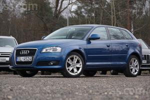 Blue Audi A3 2009 in Riga, with an engine capacity of 1.40 L and mileage of 278 thousand km for 5690 €, photo  on AUTOMOTO.COM.LV
