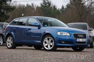 Blue Audi A3 2009 in Riga, with an engine capacity of 1.40 L and mileage of 278 thousand km for 5690 €, photo 3 on AUTOMOTO.COM.LV