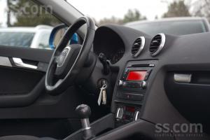 Blue Audi A3 2009 in Riga, with an engine capacity of 1.40 L and mileage of 278 thousand km for 5690 €, photo 10 on AUTOMOTO.COM.LV