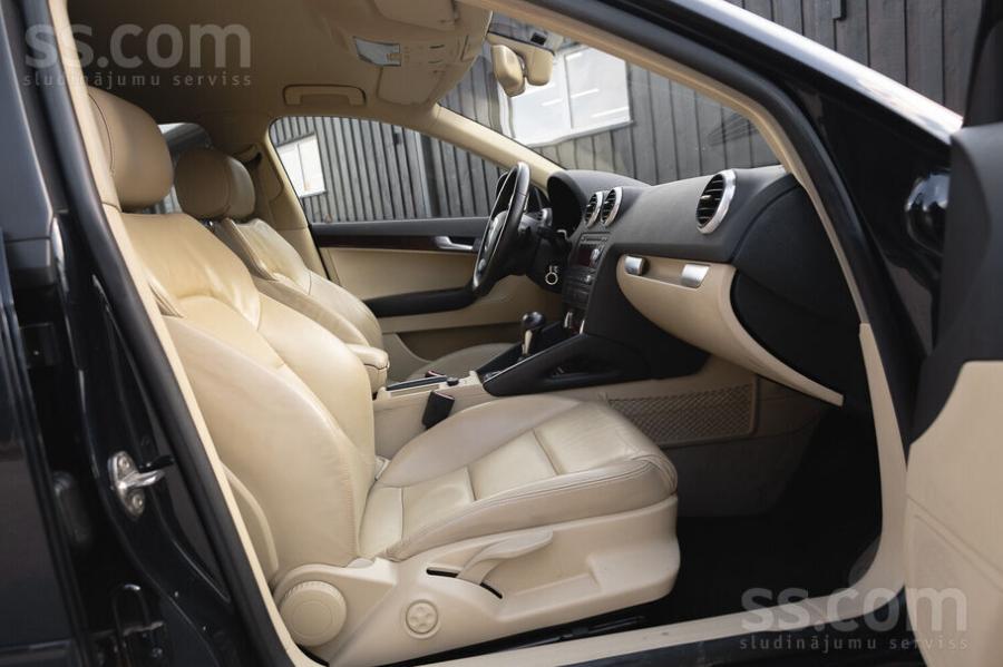 Blue Audi A3 2009 in Jelgava, with an engine capacity of 1.80 L and mileage of 252 thousand km for 5600 €, photo 10 on AUTOMOTO.COM.LV