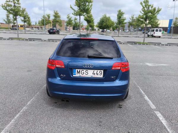 Zils Audi A3 2009 Klaipėda, ar dzinēja tilpumu 1.80 L un nobraukumu 269 tūkst. km par 5300 €, foto 4 vietnē AUTOMOTO.COM.LV