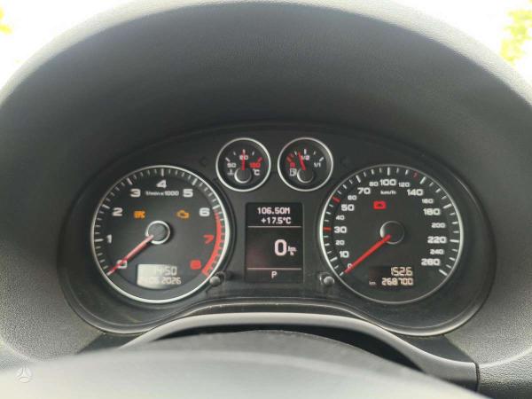 Zils Audi A3 2009 Klaipėda, ar dzinēja tilpumu 1.80 L un nobraukumu 269 tūkst. km par 5300 €, foto 5 vietnē AUTOMOTO.COM.LV
