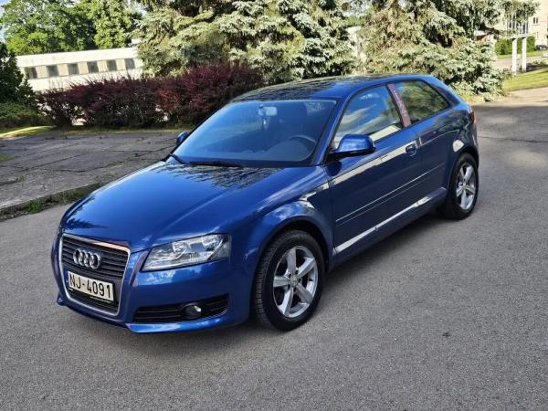 Синий Ауди А3 2009 в Екабпилс, объемом двигателя 2.00 л и пробегом 327 тыс. км за 1890 €, фото 1 на AUTOMOTO.COM.LV