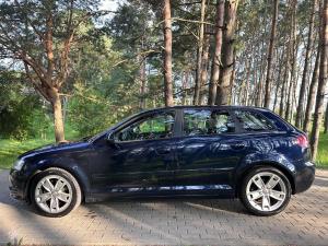Blue Audi A3 2009 in Utena, with an engine capacity of 1.97 L and mileage of 273 thousand km for 4495 €, photo 3 on AUTOMOTO.COM.LV