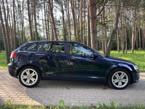 Blue Audi A3 2009 in Utena, with an engine capacity of 1.97 L and mileage of 273 thousand km for 4495 €, photo 7 on AUTOMOTO.COM.LV
