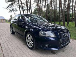 Blue Audi A3 2009 in Utena, with an engine capacity of 1.97 L and mileage of 273 thousand km for 4495 €, photo 8 on AUTOMOTO.COM.LV