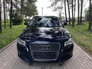 Blue Audi A3 2009 in Utena, with an engine capacity of 1.97 L and mileage of 273 thousand km for 4495 €, photo 9 on AUTOMOTO.COM.LV