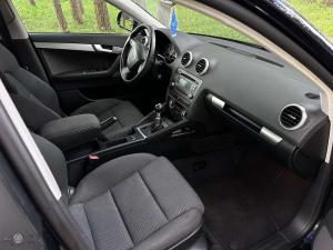 Blue Audi A3 2009 in Utena, with an engine capacity of 1.97 L and mileage of 273 thousand km for 4495 €, photo 10 on AUTOMOTO.COM.LV