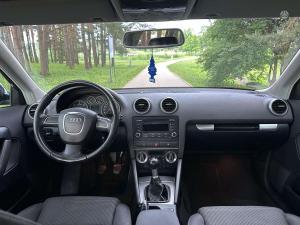 Blue Audi A3 2009 in Utena, with an engine capacity of 1.97 L and mileage of 273 thousand km for 4495 €, photo 12 on AUTOMOTO.COM.LV