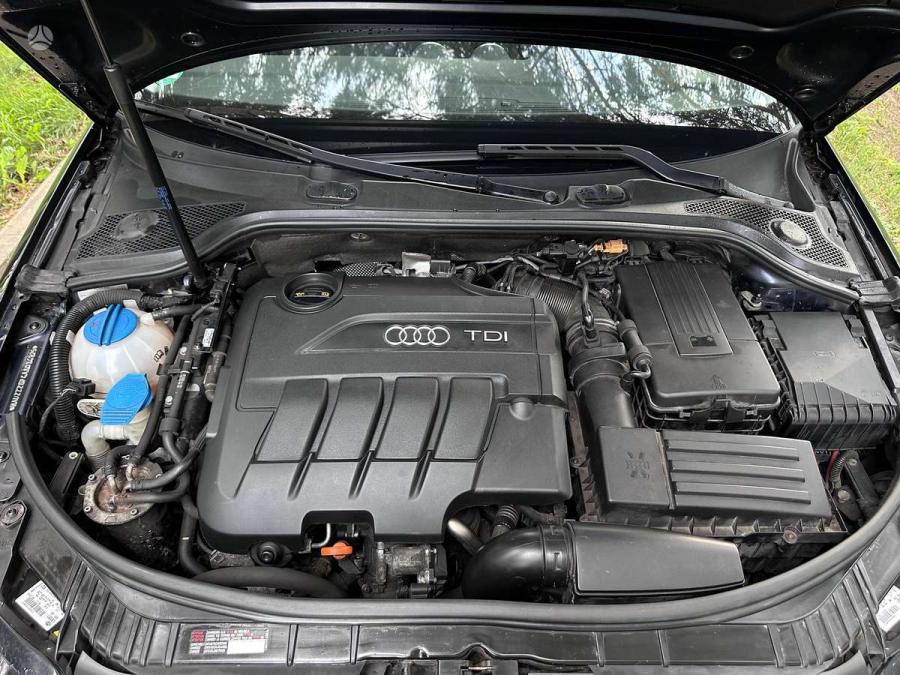 Blue Audi A3 2009 in Utena, with an engine capacity of 1.97 L and mileage of 273 thousand km for 4495 €, photo 20 on AUTOMOTO.COM.LV