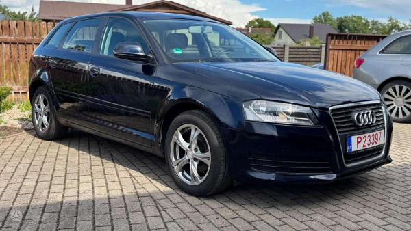 Zils Audi A3 2009 Rokiškis, ar dzinēja tilpumu 1.60 L un nobraukumu 160 tūkst. km par 3900 €, foto 1 vietnē AUTOMOTO.COM.LV