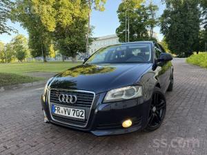 Zils Audi A3 2009 Ludza, ar dzinēja tilpumu 2.00 L un nobraukumu 0 tūkst. km par 5300 €, foto 3 vietnē AUTOMOTO.COM.LV