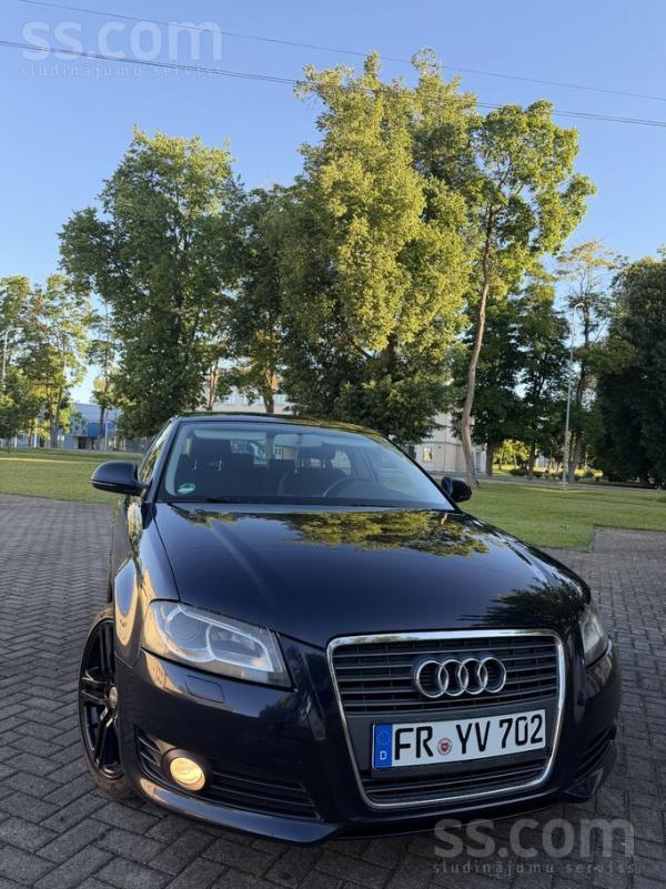 Zils Audi A3 2009 Ludza, ar dzinēja tilpumu 2.00 L un nobraukumu 0 tūkst. km par 5300 €, foto 3 vietnē AUTOMOTO.COM.LV