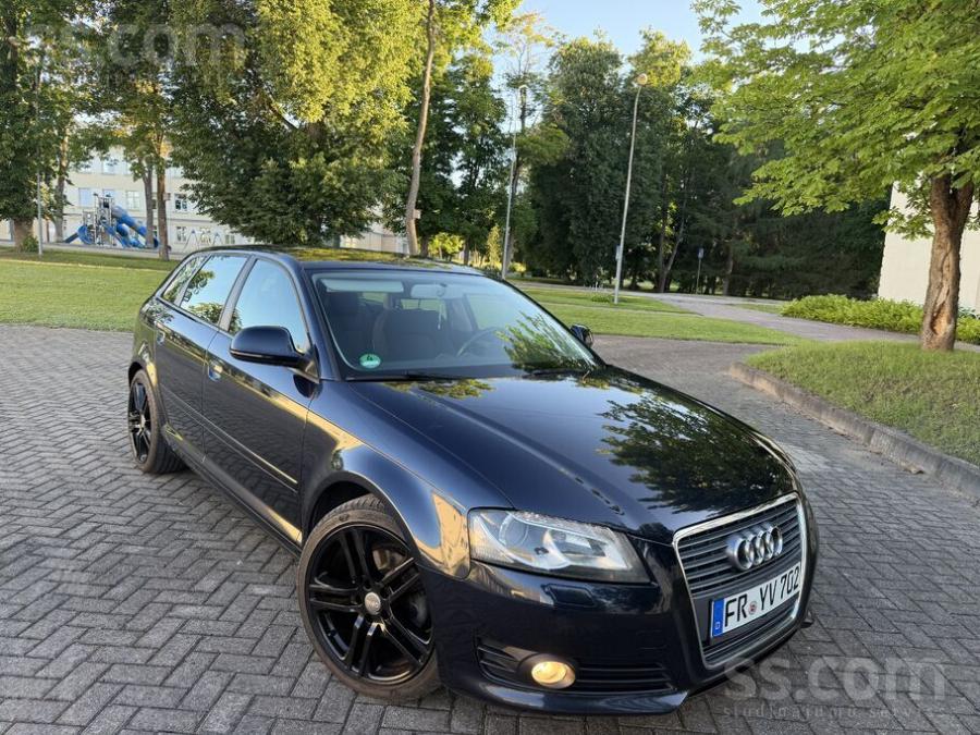 Zils Audi A3 2009 Ludza, ar dzinēja tilpumu 2.00 L un nobraukumu 0 tūkst. km par 5300 €, foto 5 vietnē AUTOMOTO.COM.LV