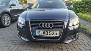 Blue Audi A3 2009 in Vilnius, with an engine capacity of 1.97 L and mileage of 246 thousand km for 2700 €, photo 3 on AUTOMOTO.COM.LV
