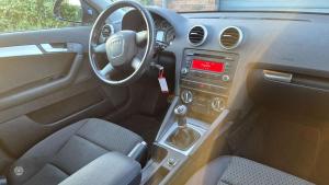 Blue Audi A3 2009 in Vilnius, with an engine capacity of 1.97 L and mileage of 246 thousand km for 2700 €, photo 12 on AUTOMOTO.COM.LV