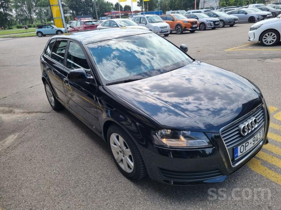 Blue Audi A3 2009 in Riga, with an engine capacity of 1.40 L and mileage of 137 thousand km for 6200 €, photo 4 on AUTOMOTO.COM.LV