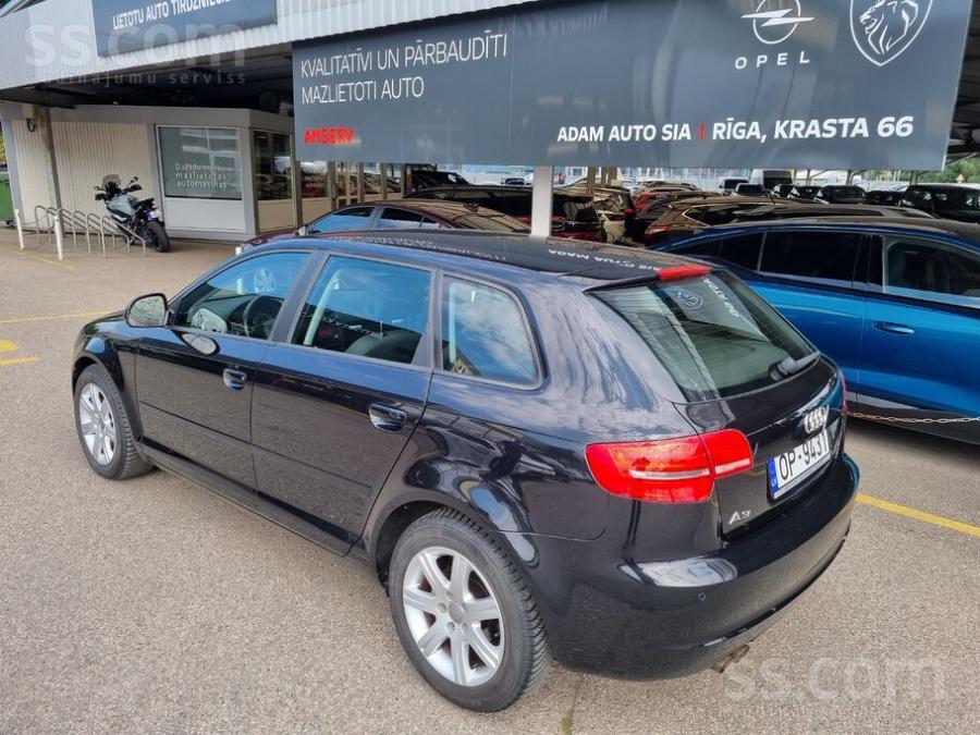 Blue Audi A3 2009 in Riga, with an engine capacity of 1.40 L and mileage of 137 thousand km for 6200 €, photo 5 on AUTOMOTO.COM.LV