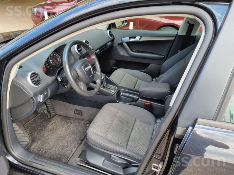 Blue Audi A3 2009 in Riga, with an engine capacity of 1.40 L and mileage of 137 thousand km for 6200 €, photo 9 on AUTOMOTO.COM.LV