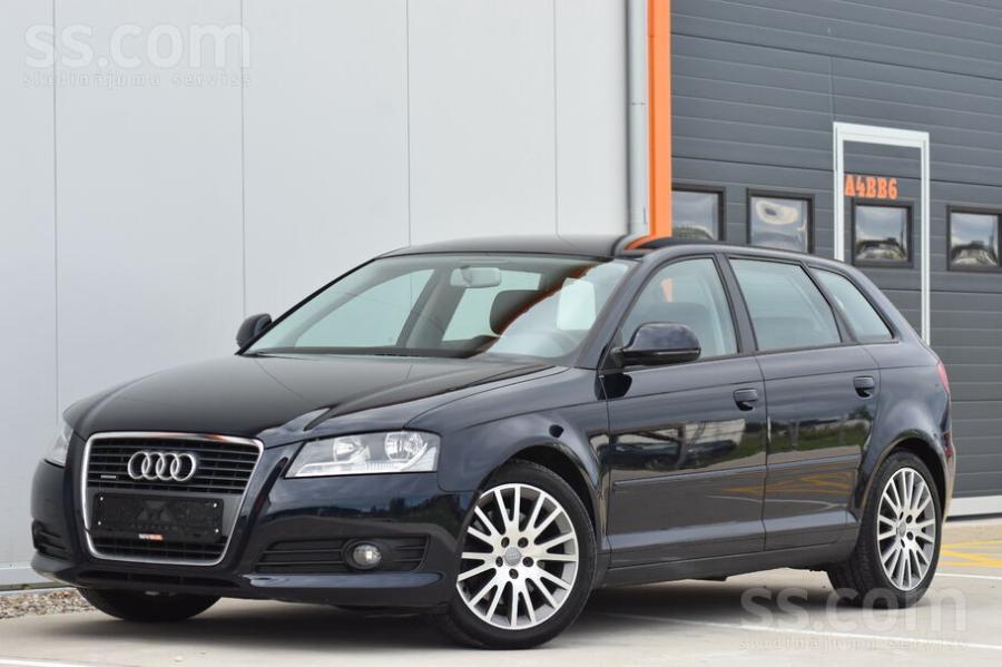 Blue Audi A3 2009 in Riga, with an engine capacity of 1.80 L and mileage of 189 thousand km for 5750 €, photo 1 on AUTOMOTO.COM.LV