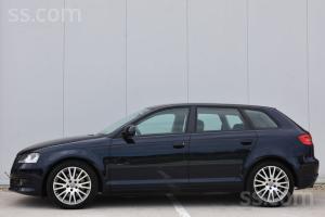 Blue Audi A3 2009 in Riga, with an engine capacity of 1.80 L and mileage of 189 thousand km for 5750 €, photo 3 on AUTOMOTO.COM.LV