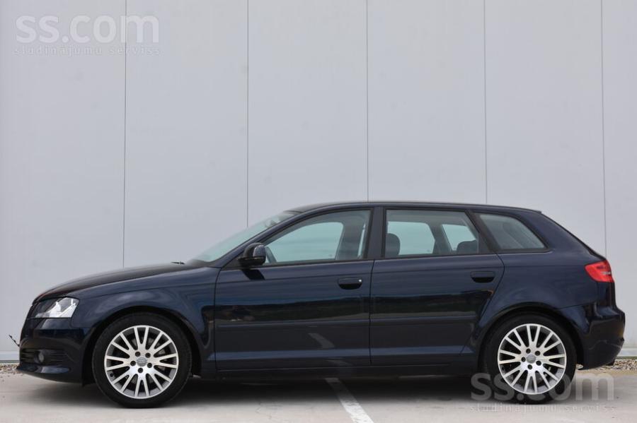 Blue Audi A3 2009 in Riga, with an engine capacity of 1.80 L and mileage of 189 thousand km for 5750 €, photo 3 on AUTOMOTO.COM.LV