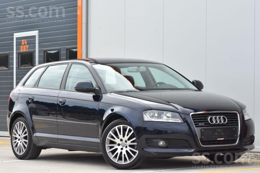 Blue Audi A3 2009 in Riga, with an engine capacity of 1.80 L and mileage of 189 thousand km for 5750 €, photo 5 on AUTOMOTO.COM.LV