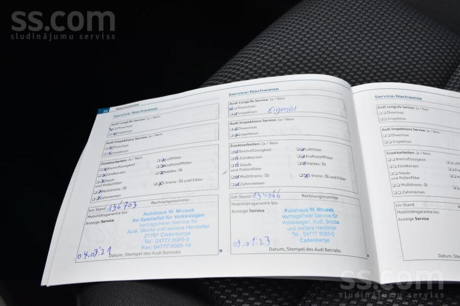 Blue Audi A3 2009 in Riga, with an engine capacity of 1.80 L and mileage of 189 thousand km for 5750 €, photo 27 on AUTOMOTO.COM.LV