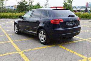 Blue Audi A3 2009 in Vilnius, with an engine capacity of 1.97 L and mileage of 290 thousand km for 4900 €, photo 8 on AUTOMOTO.COM.LV