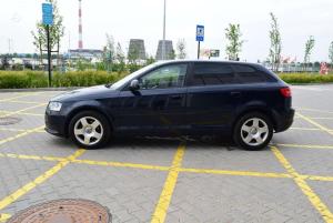 Blue Audi A3 2009 in Vilnius, with an engine capacity of 1.97 L and mileage of 290 thousand km for 4900 €, photo 9 on AUTOMOTO.COM.LV