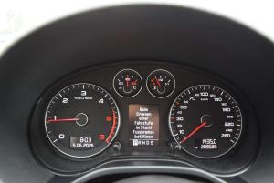Blue Audi A3 2009 in Vilnius, with an engine capacity of 1.97 L and mileage of 290 thousand km for 4900 €, photo 18 on AUTOMOTO.COM.LV