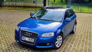 Zils Audi A3 2009 Cēsis, ar dzinēja tilpumu 2.00 L un nobraukumu 241 tūkst. km par 3900 €, foto  vietnē AUTOMOTO.COM.LV
