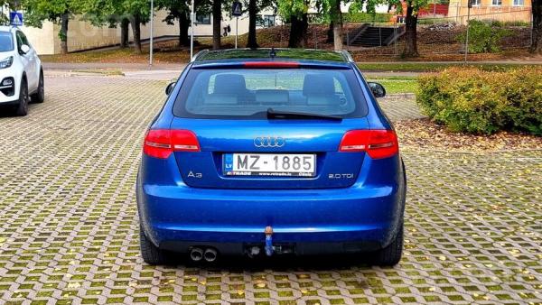 Zils Audi A3 2009 Cēsis, ar dzinēja tilpumu 2.00 L un nobraukumu 241 tūkst. km par 3900 €, foto 7 vietnē AUTOMOTO.COM.LV