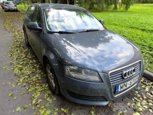 Blue Audi A3 2009 in Riga, with an engine capacity of 1.90 L and mileage of 348 thousand km for 1500 €, photo  on AUTOMOTO.COM.LV