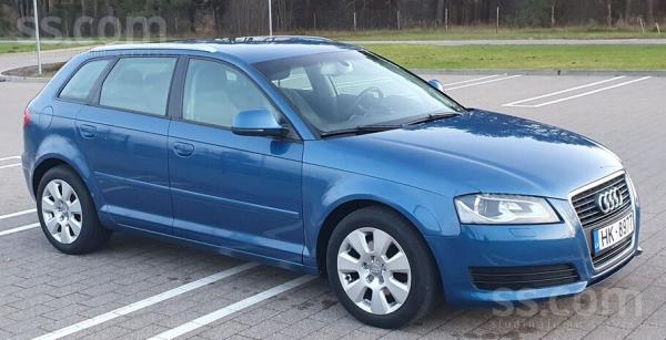 Zils Audi A3 2010 Rīga, ar dzinēja tilpumu 2.00 L un nobraukumu 326 tūkst. km par 3600 €, foto 1 vietnē AUTOMOTO.COM.LV