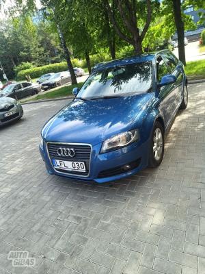 Blue Audi A3 2010 in Kaunas, with an engine capacity of 2.00 L and mileage of 330 thousand km for 5500 €, photo  on AUTOMOTO.COM.LV