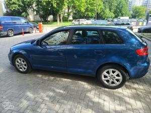 Blue Audi A3 2010 in Kaunas, with an engine capacity of 2.00 L and mileage of 330 thousand km for 5500 €, photo 7 on AUTOMOTO.COM.LV