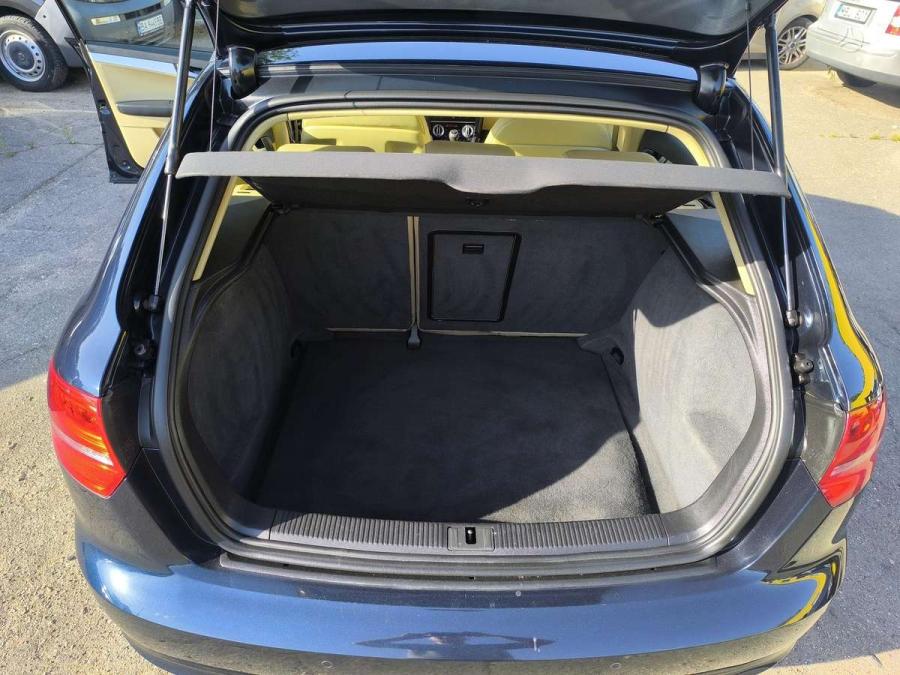 Blue Audi A3 2010 in Siauliai, with an engine capacity of 1.60 L and mileage of 281 thousand km for 4250 €, photo 20 on AUTOMOTO.COM.LV