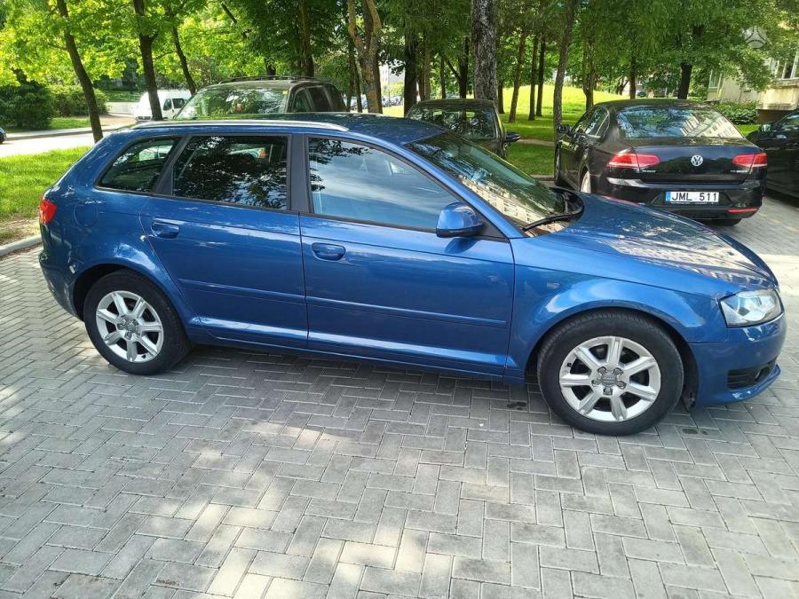Zils Audi A3 2010 Kauņa, ar dzinēja tilpumu 1.97 L un nobraukumu 330 tūkst. km par 5000 €, foto 1 vietnē AUTOMOTO.COM.LV