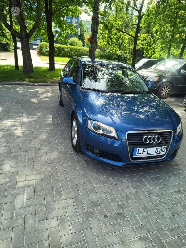 Blue Audi A3 2010 in Kaunas, with an engine capacity of 1.97 L and mileage of 330 thousand km for 5000 €, photo 3 on AUTOMOTO.COM.LV