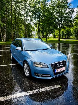 Blue Audi A3 2010 in Utena, with an engine capacity of 1.60 L and mileage of 260 thousand km for 3950 €, photo  on AUTOMOTO.COM.LV