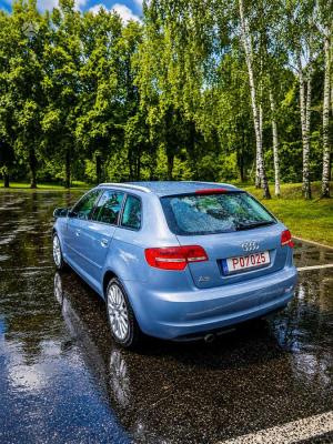 Blue Audi A3 2010 in Utena, with an engine capacity of 1.60 L and mileage of 260 thousand km for 3950 €, photo 5 on AUTOMOTO.COM.LV